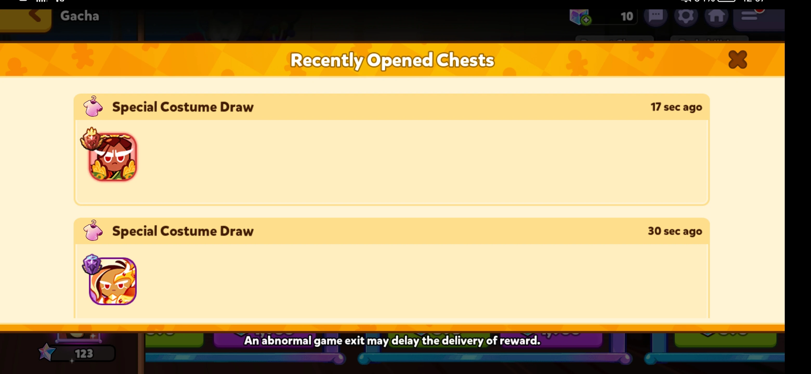 I don't have these cookies at max level >.