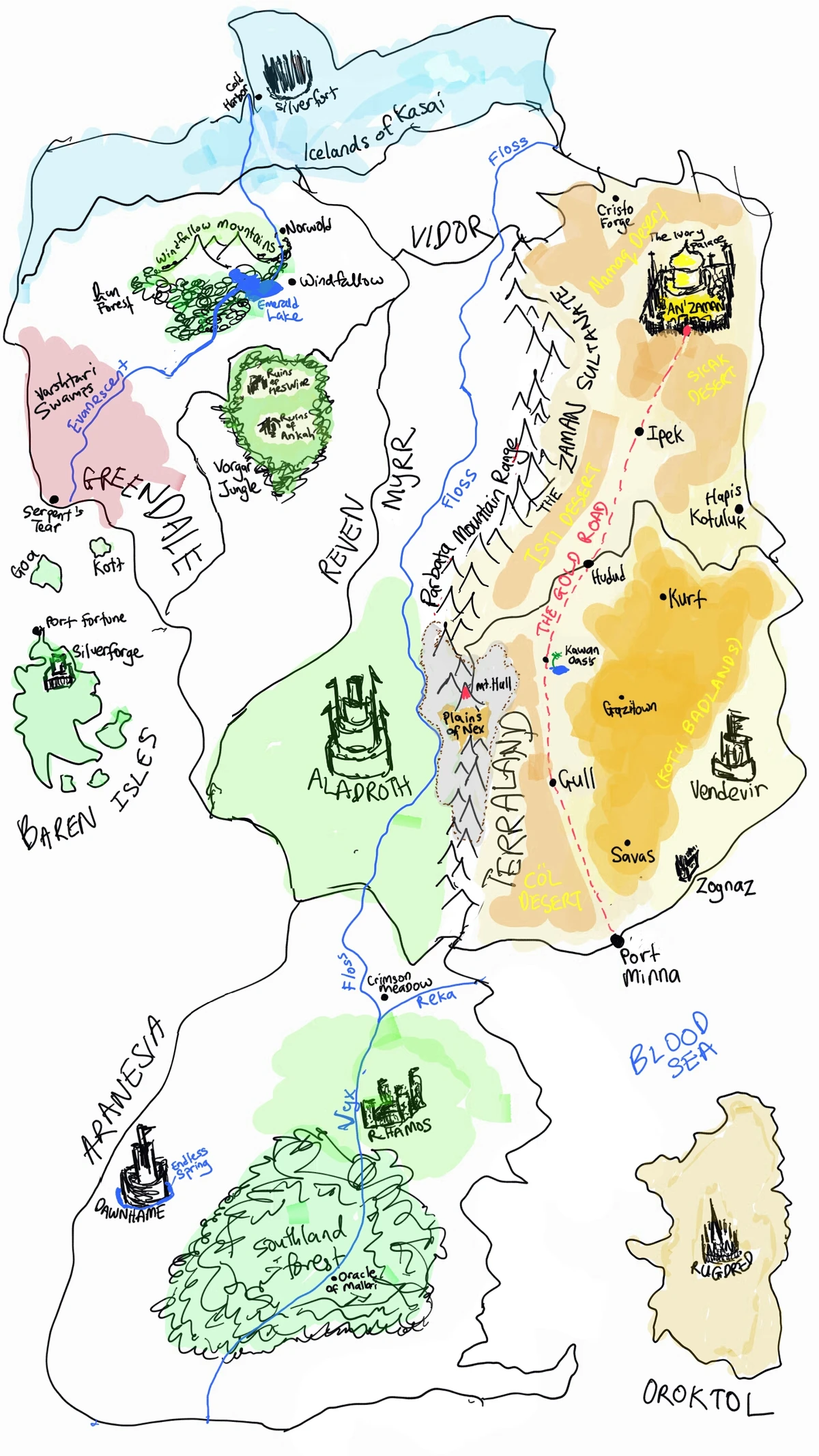 Important Places | Aeglion Wiki | Fandom