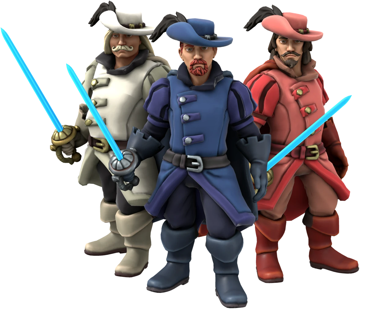 The Three Musketeers | Aeon clash Wiki | Fandom