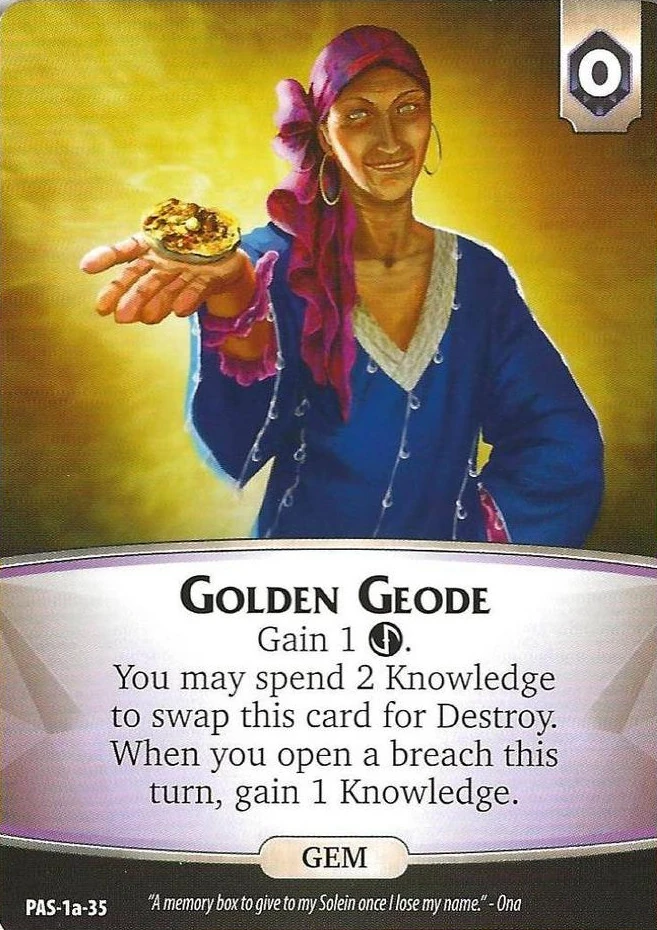 Golden Geode | Aeon's End Wiki | Fandom