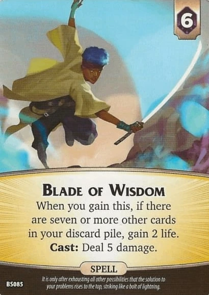 Blade of Wisdom | Aeon's End Wiki | Fandom