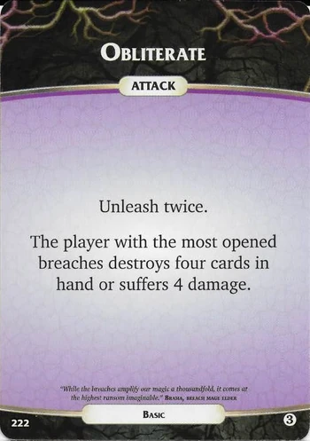 Obliterate | Aeon's End Wiki | Fandom