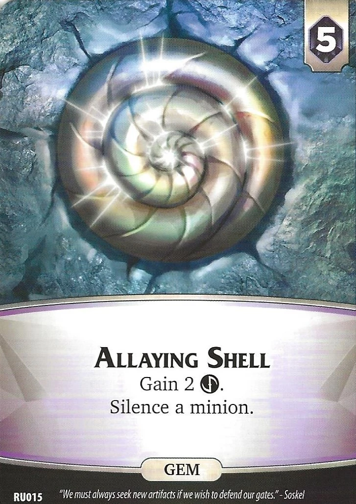 Allaying Shell | Aeon's End Wiki | Fandom