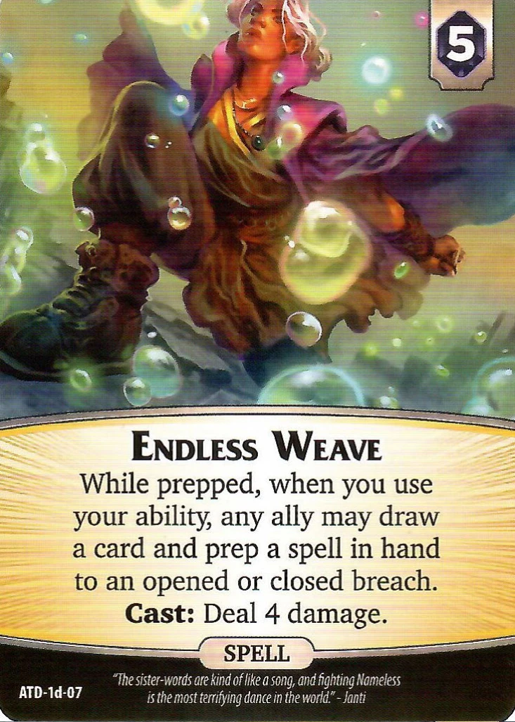 Endless Weave | Aeon's End Wiki | Fandom