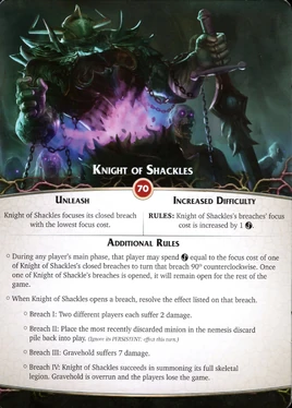 Knight of Shackles | Aeon's End Wiki | Fandom