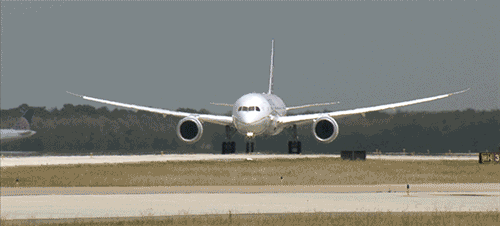 Plane Taking Off Gif