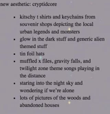 Cryptidcore | Aesthetics Wiki | Fandom