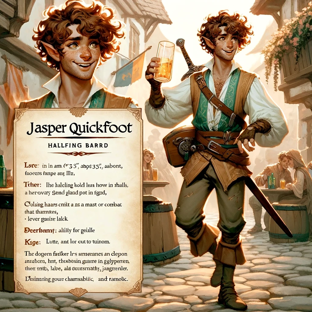 Jasper Quickfoot | Aetheria: A world of magic and tech Wiki | Fandom