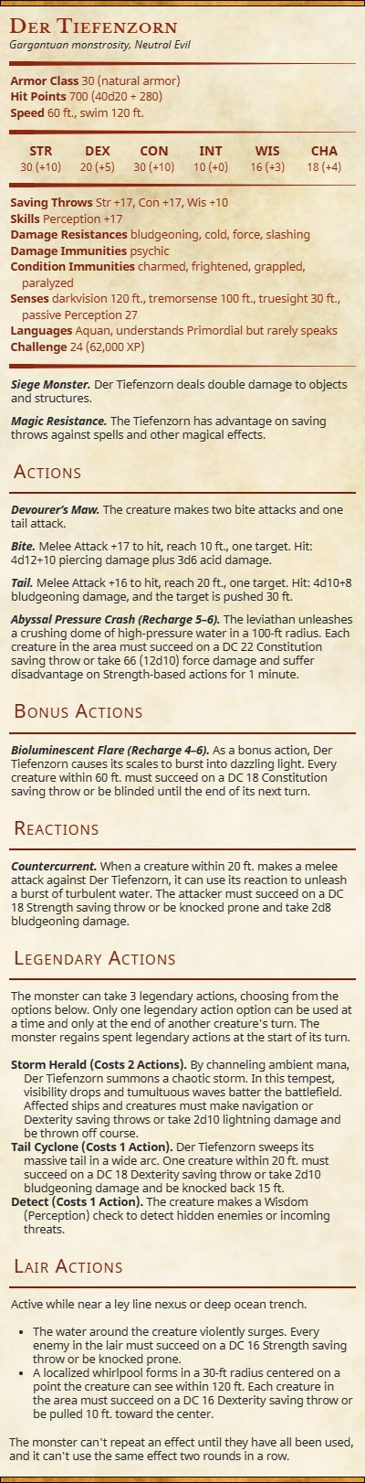 Der Tiefenzorn | Aetherial Wiki | Fandom