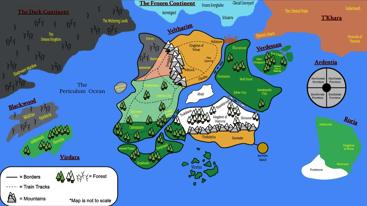 Aetheron World Map | Aetheron Wiki | Fandom