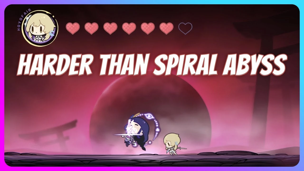 This Fangame is HARDER than SPIRAL ABYSS [Lightning-Riding Swordsman ...