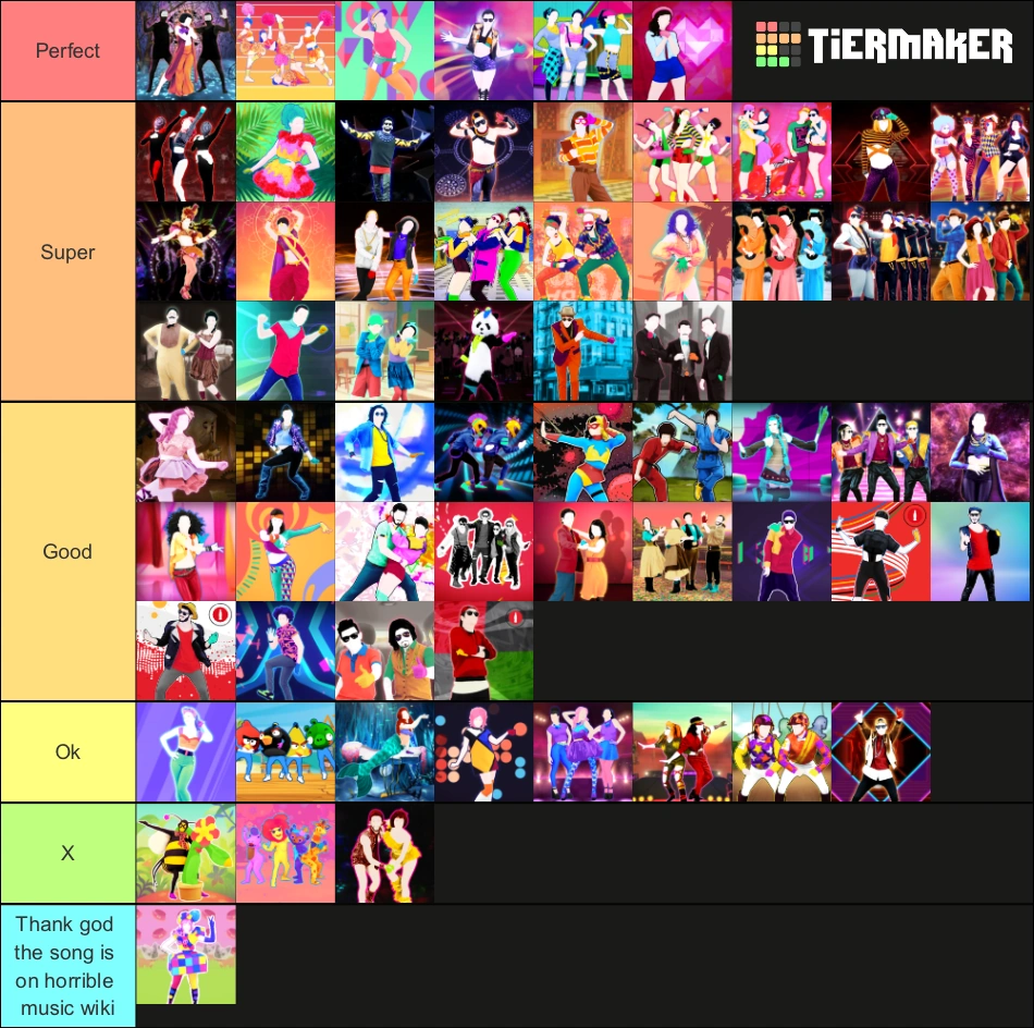Just dance 2016 tier list | Fandom
