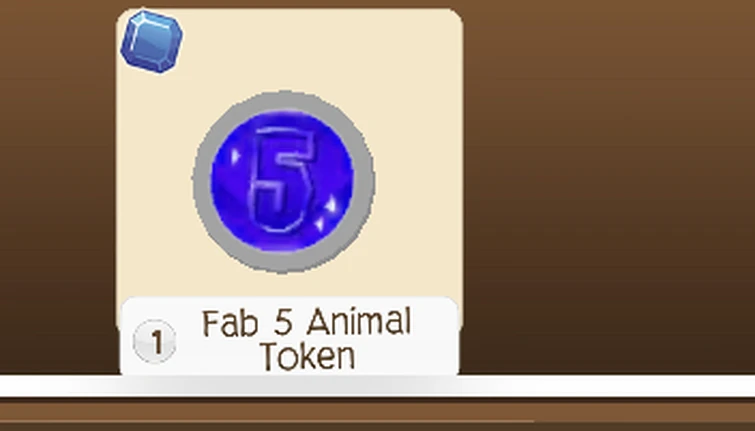 Fab 5 animal token giveaway!! (Closed) | Fandom