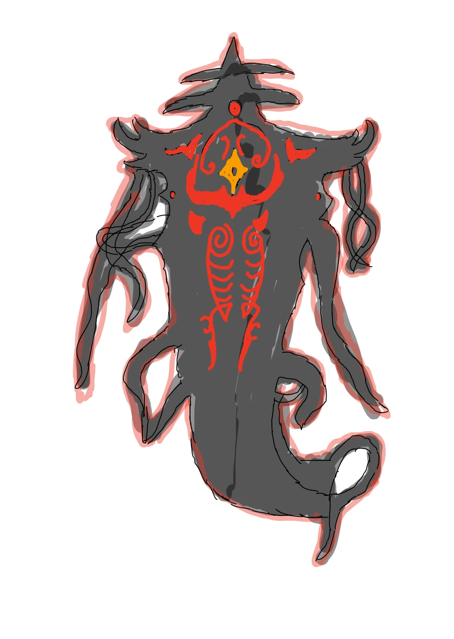 My drawing of Vaatu | Fandom