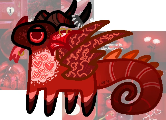 custom red-moodboard rainwing :] | Fandom