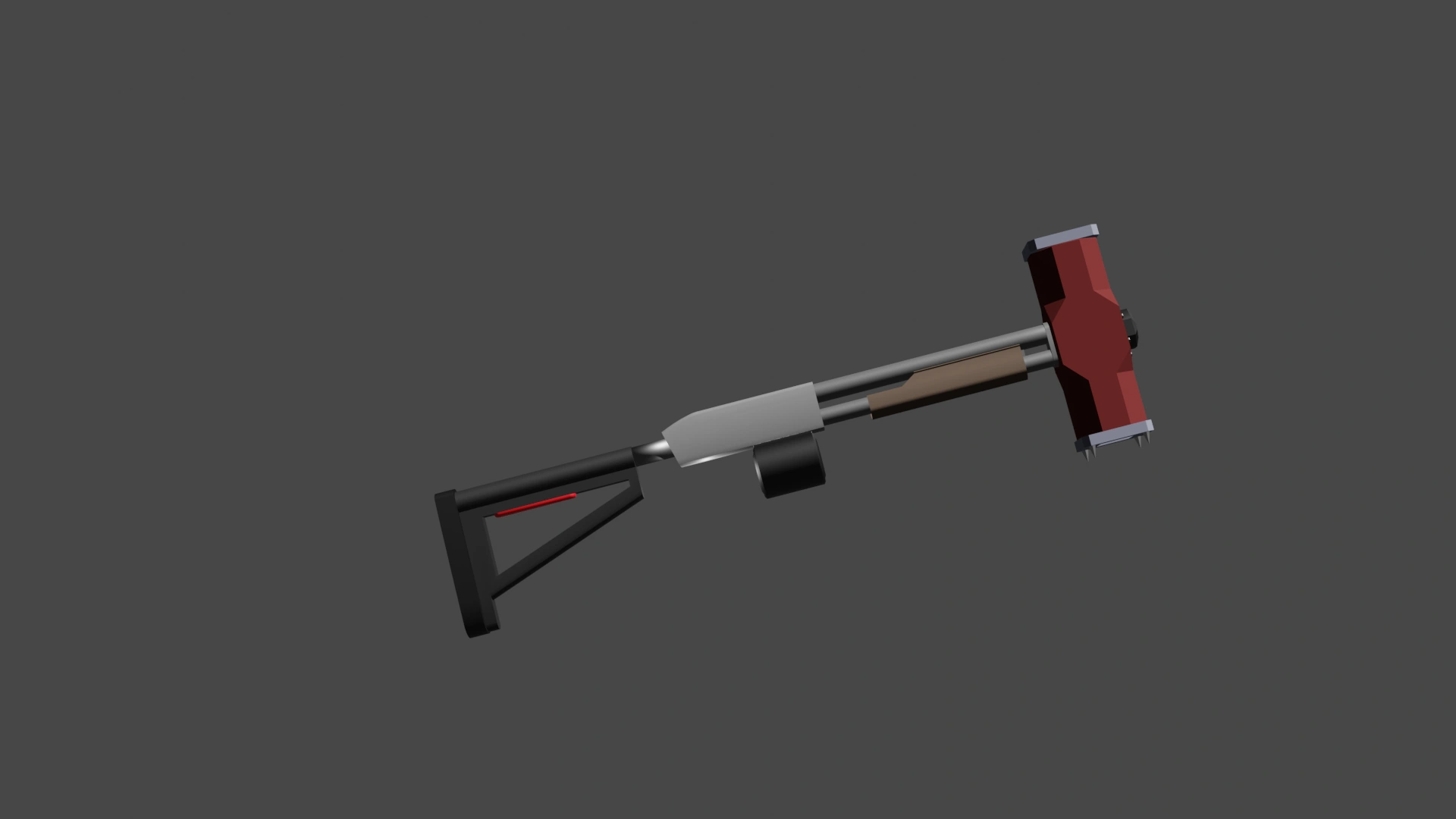 Decimator but the quote in game "shotgun + hammer =" in literal meaning ...