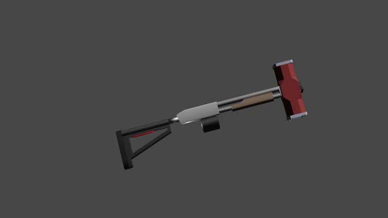 Decimator but the quote in game "shotgun + hammer =" in literal meaning ...