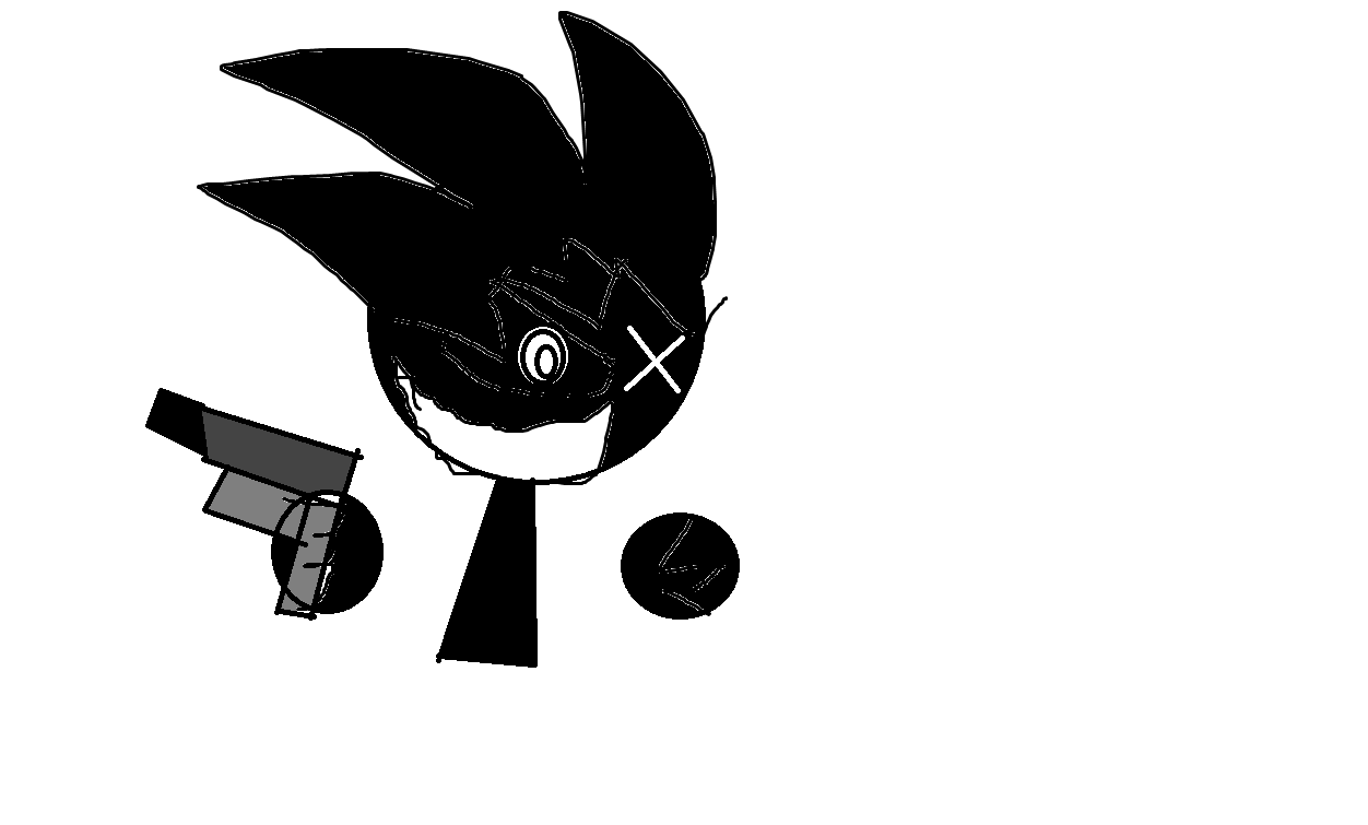 Corrupted Glitch Pico in MS paint cuz i was suggested to | Fandom