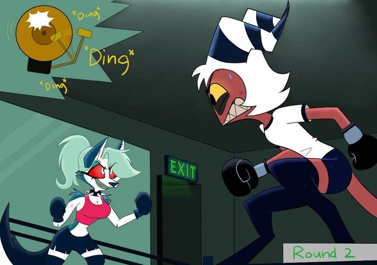 Loona vs Moxxie by StarPaintArt | Fandom