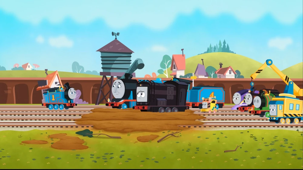 YAY! Diesel is the same size as Gordon again! | Fandom