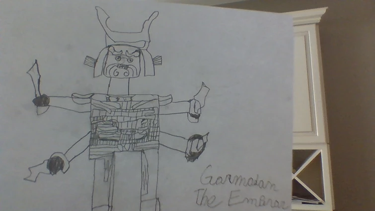 My ridiculous and hideous Lord Garmadon drawing | Fandom