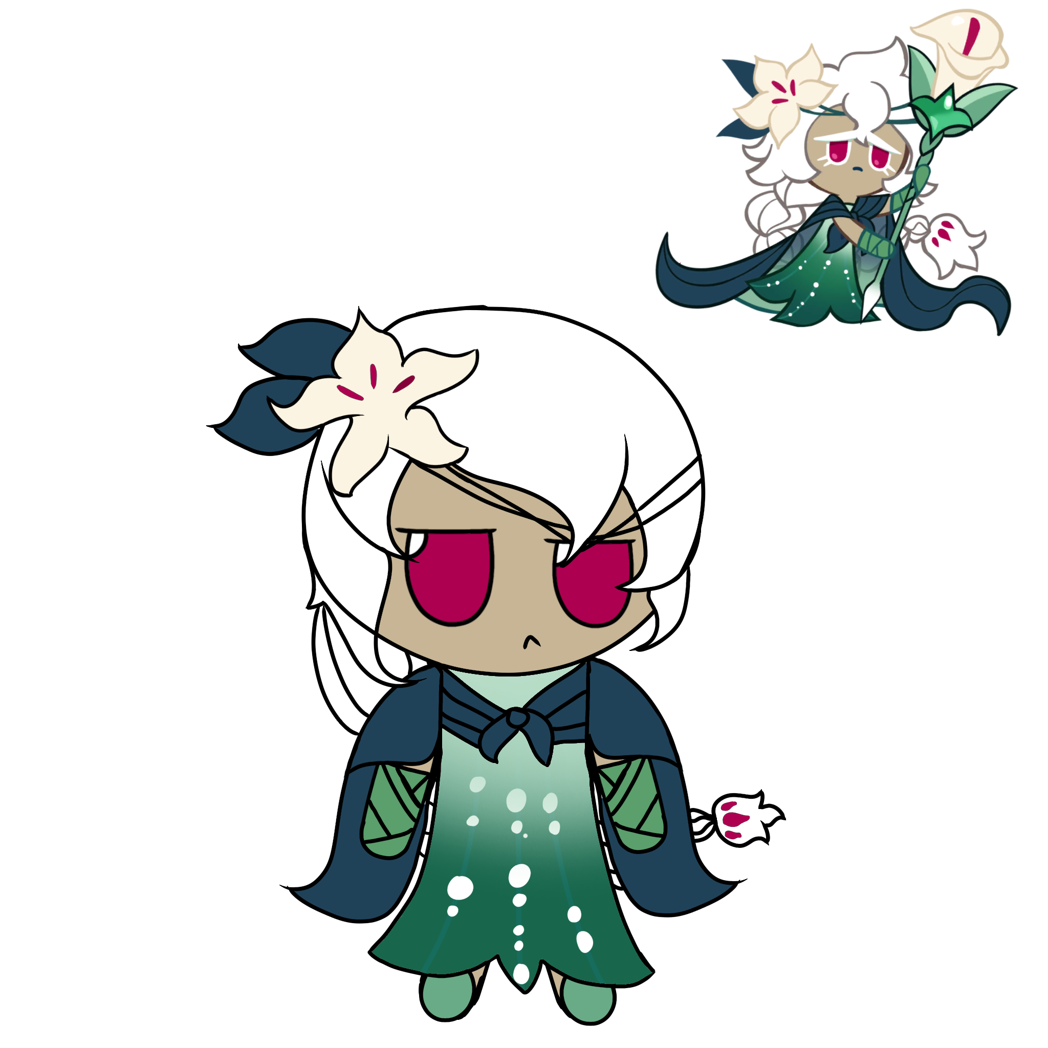 White Lily Cookie but she’s a fumo | Fandom