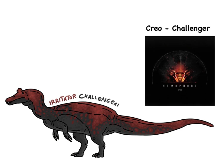 Irritator Challengeri digital art / Paleo x Music series | Fandom