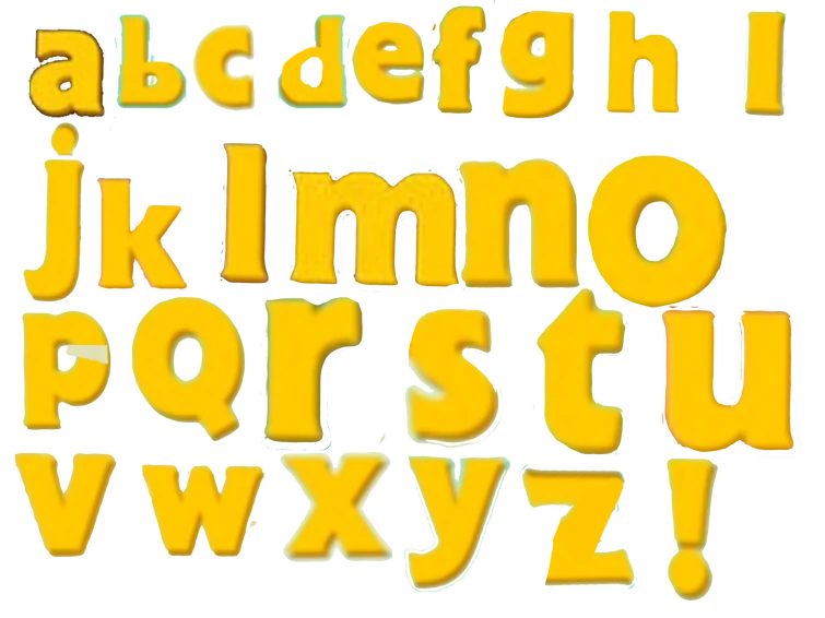 Title card letters | Fandom