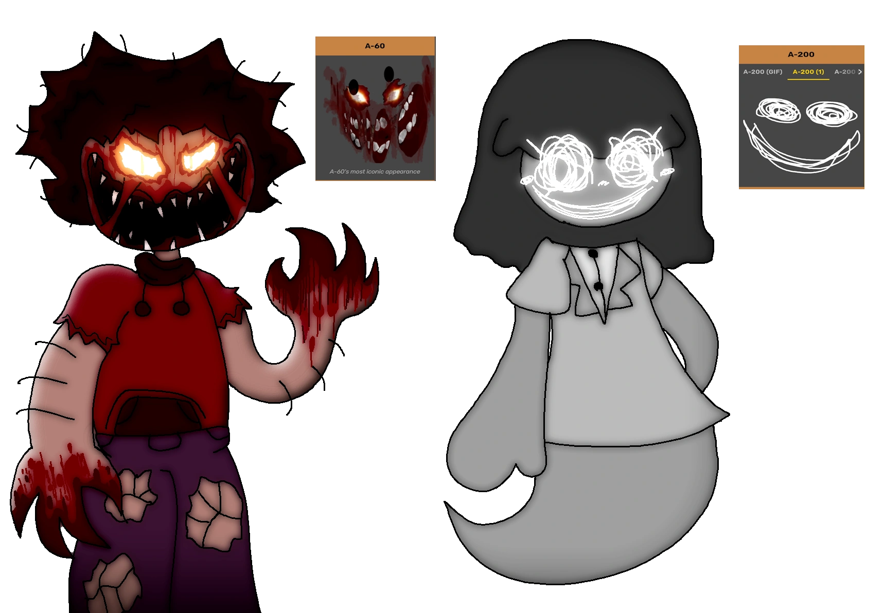 Multi Monster & Happy Scribble. | Fandom