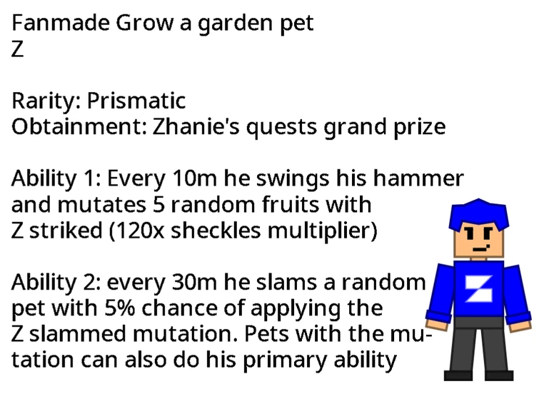 Fanmade Z Apple and Z Pet | Fandom
