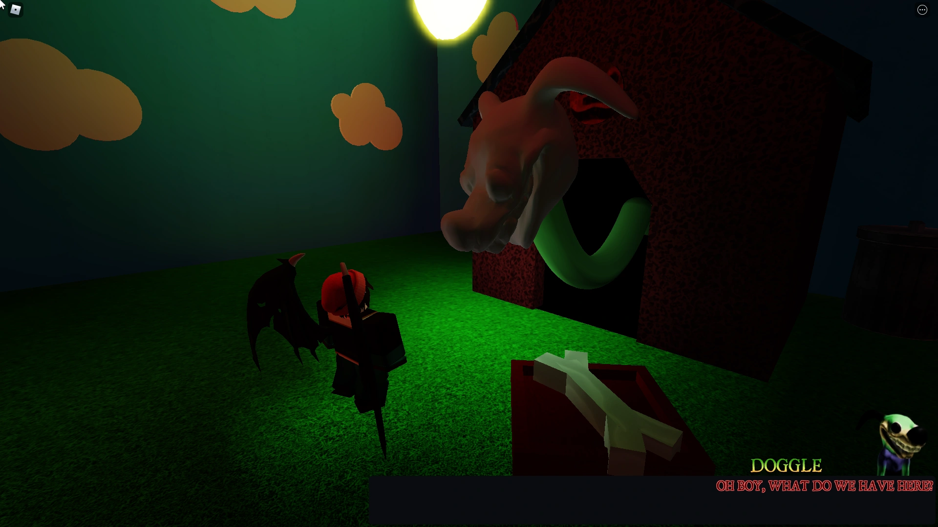 so i thought it was a good idea to make a surprise visit to doggle ...