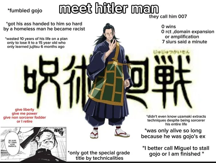 why is geto considered a special grade | Fandom