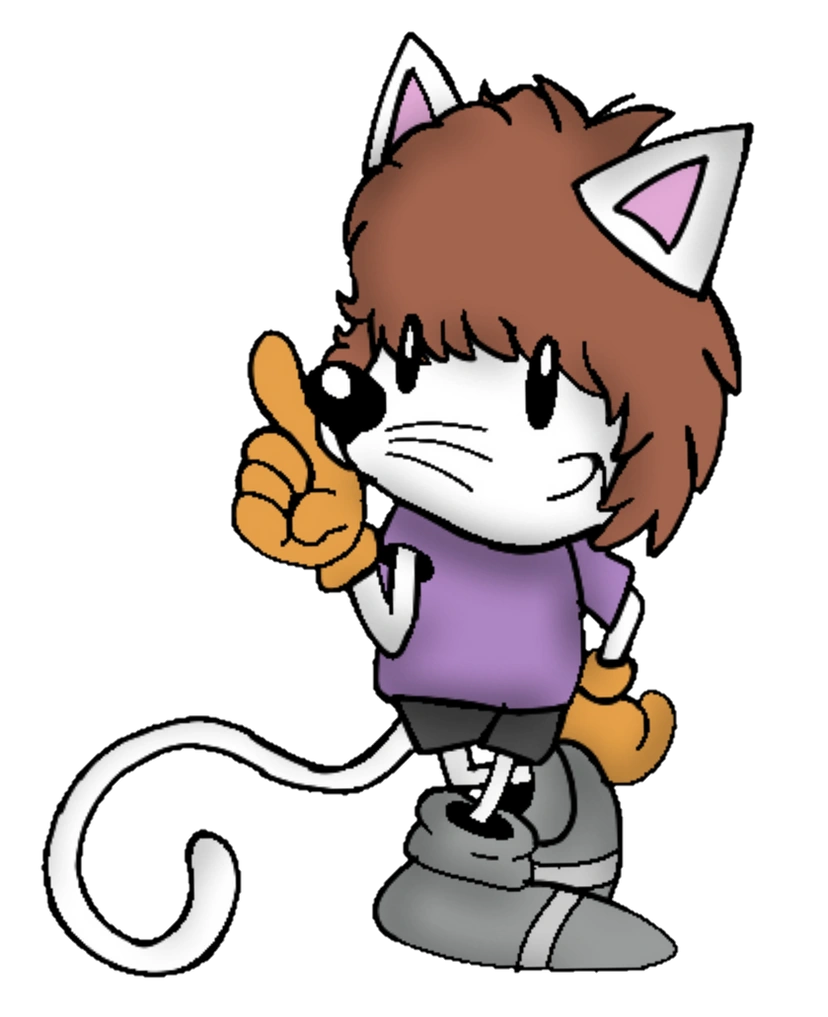 Ya know, I'd love to imagine an alternate universe where I'm literally a bootleg Sonic ripoff ...