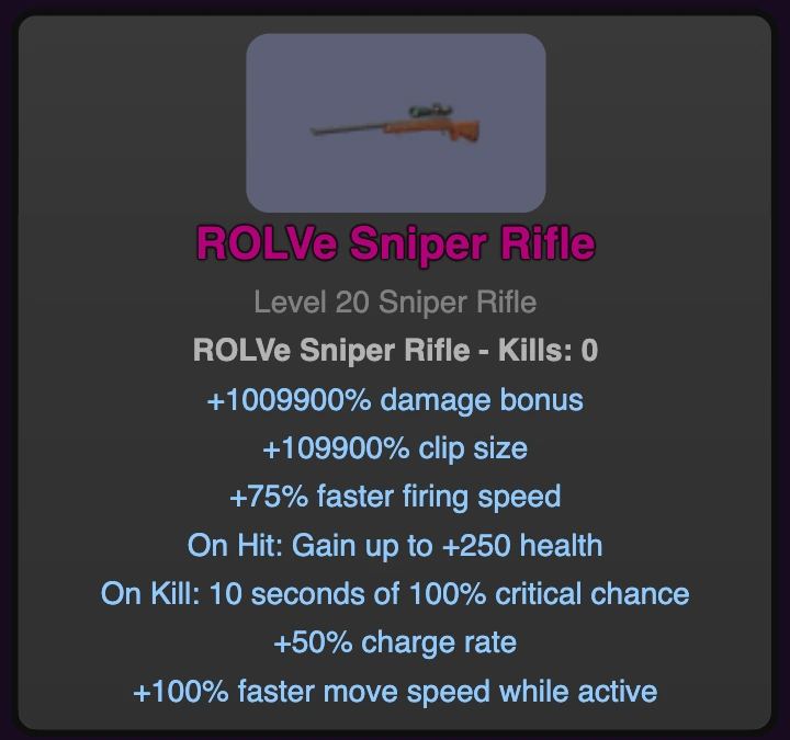 ROLVe Sniper RifIe Sniper NEW! | Fandom