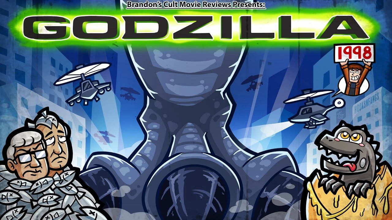 Brandon's Cult Movie Reviews - GODZILLA 1998 (300th Episode)... | Fandom