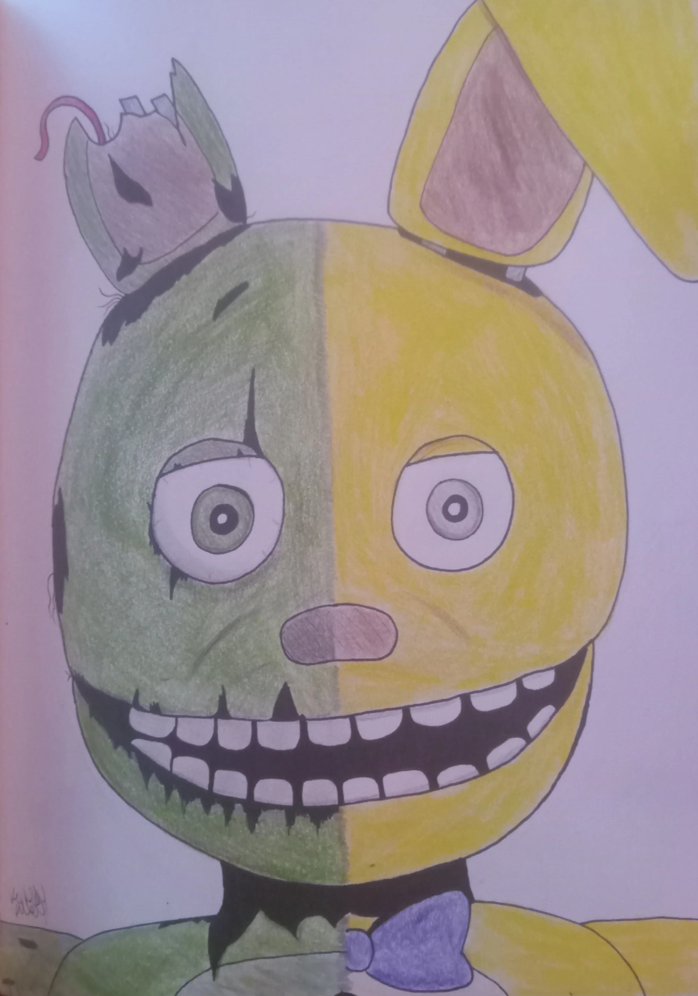 Springtrap and Spring Bonnie | Fandom