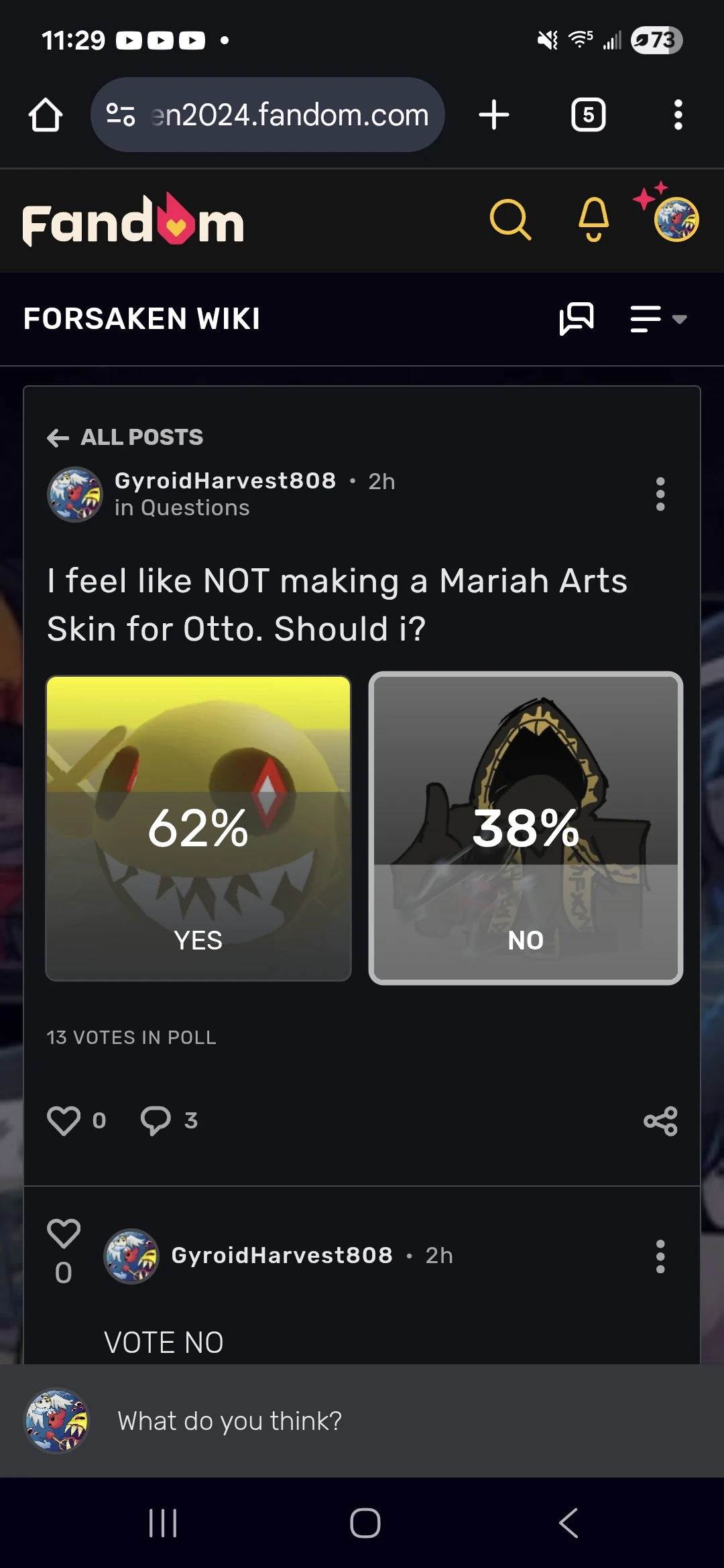 Now that were here. Should I actually... be real | Fandom