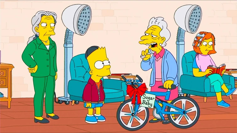 Una duda que tengo sobre un episodio de la temporada 28 de Los Simpsons llamado "El Buen Bart ...