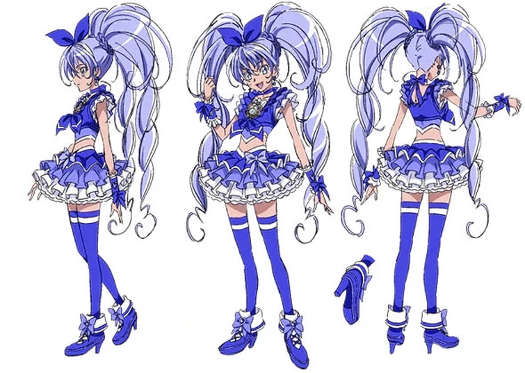 All of the pink cures but BLUE!? | Fandom