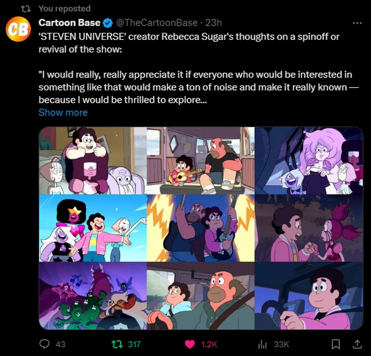 SU revival possibility | Fandom