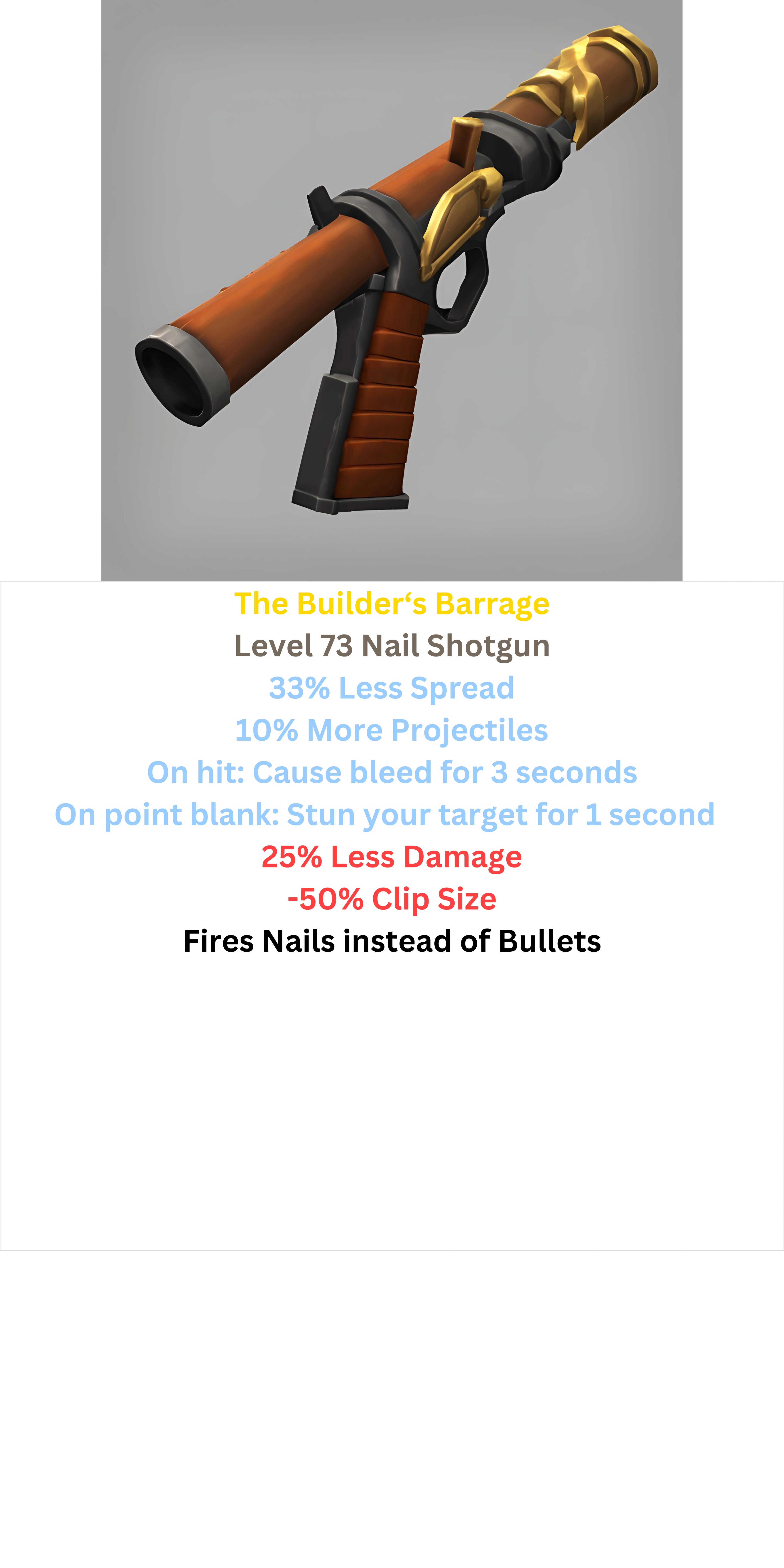 Mechanic/Flanker Weapon Idea (Builder's Barrage) | Fandom