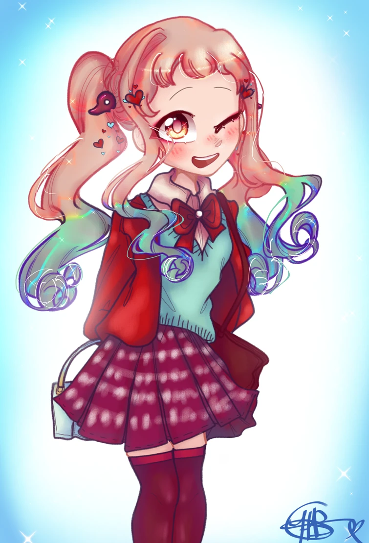 Yashiro Nene School Drama Fanart :] (and sketch of Tsukasa and Hanako’s ...