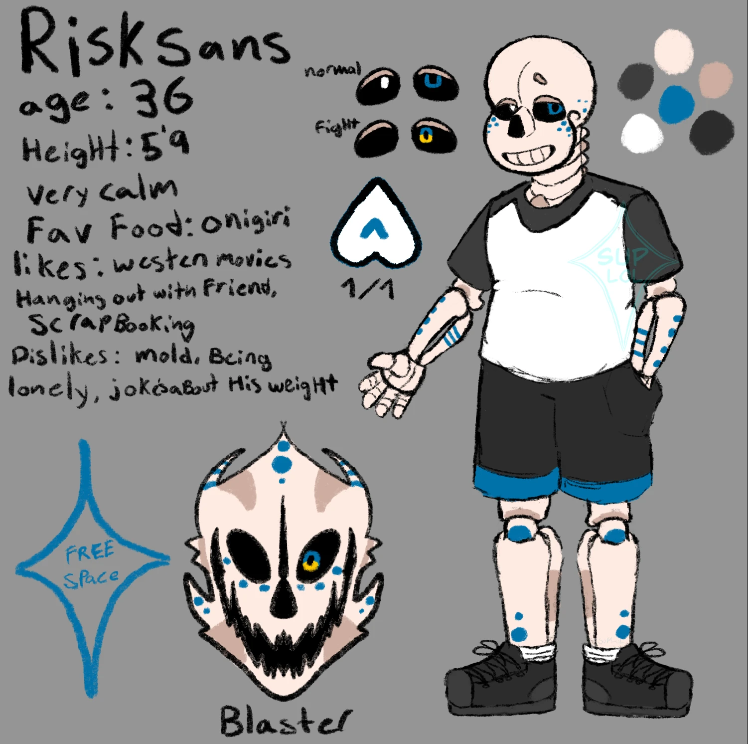 Redesign of my sans oc | Fandom