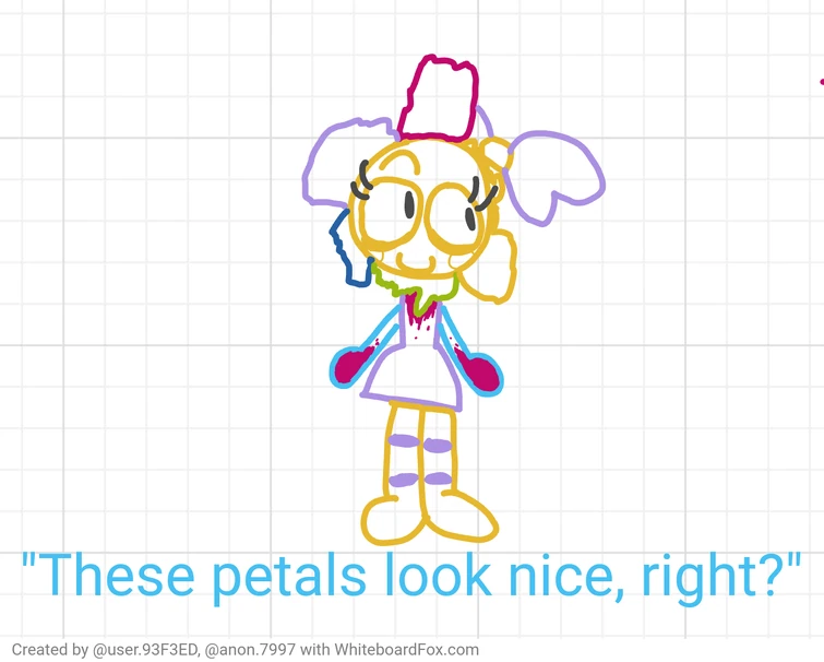 smth i drew in the Poppy skinwalker whiteboard | Fandom