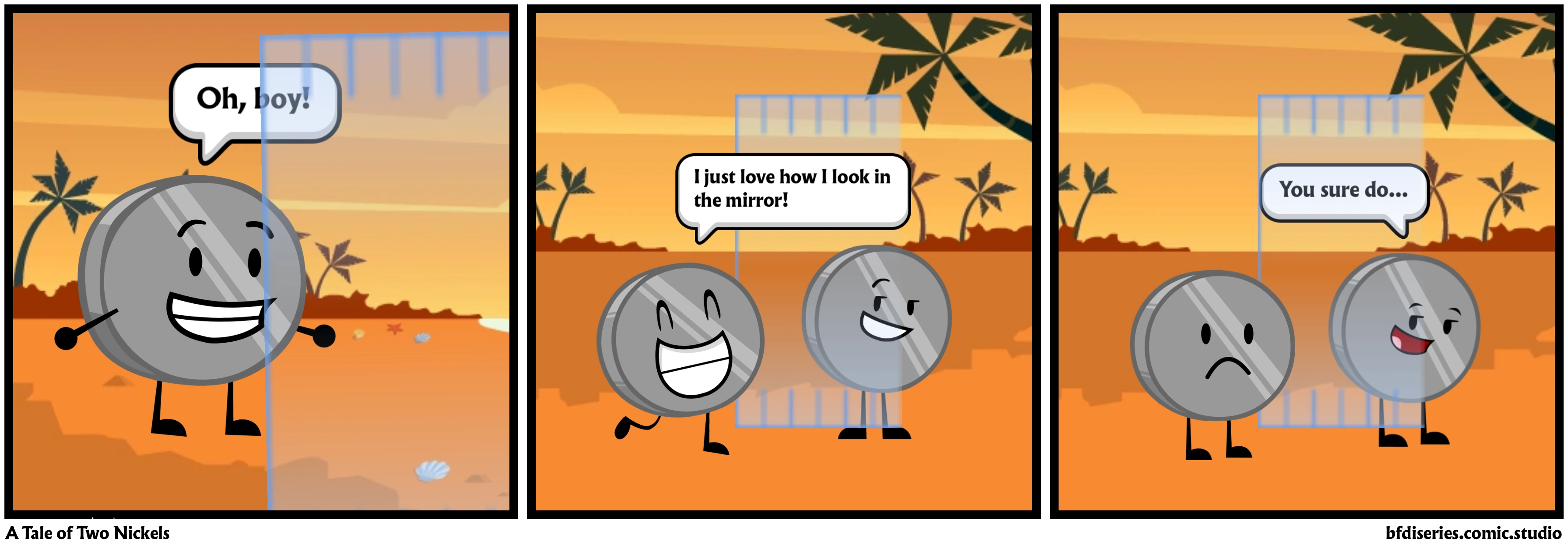 When a Nickel encounters another Nickel | Fandom