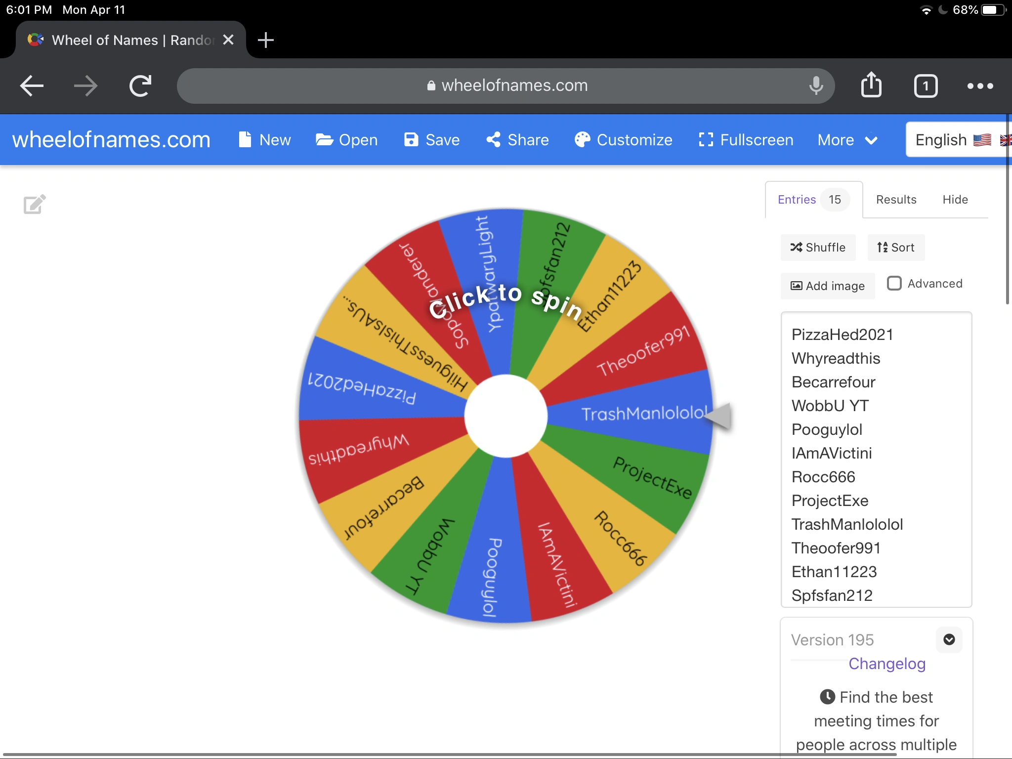 Wheel of Names Season 4 | Fandom