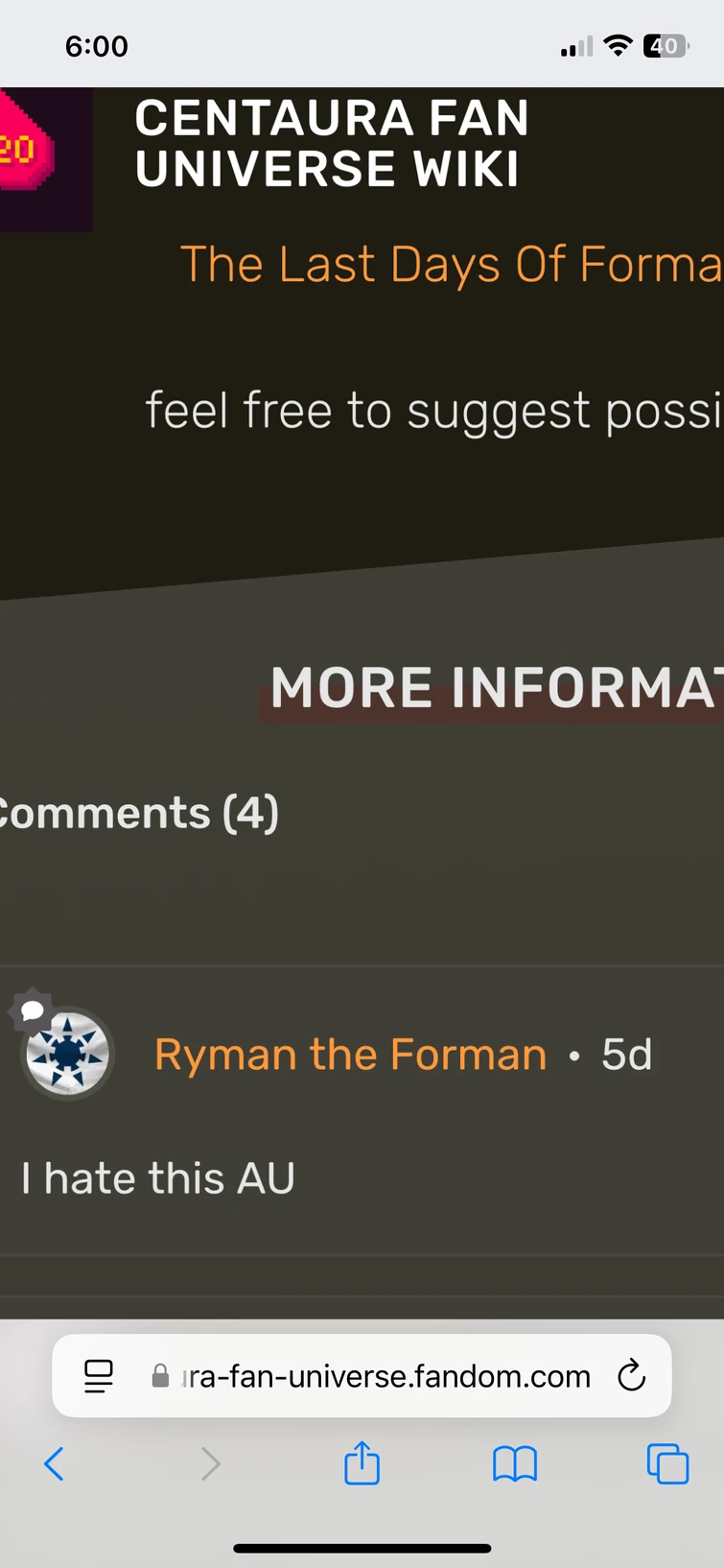 Discuss Everything About Centaura Fan Universe Wiki | Fandom