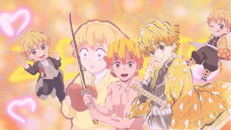 Made a banner version of Zenitsu wallpaper | Fandom