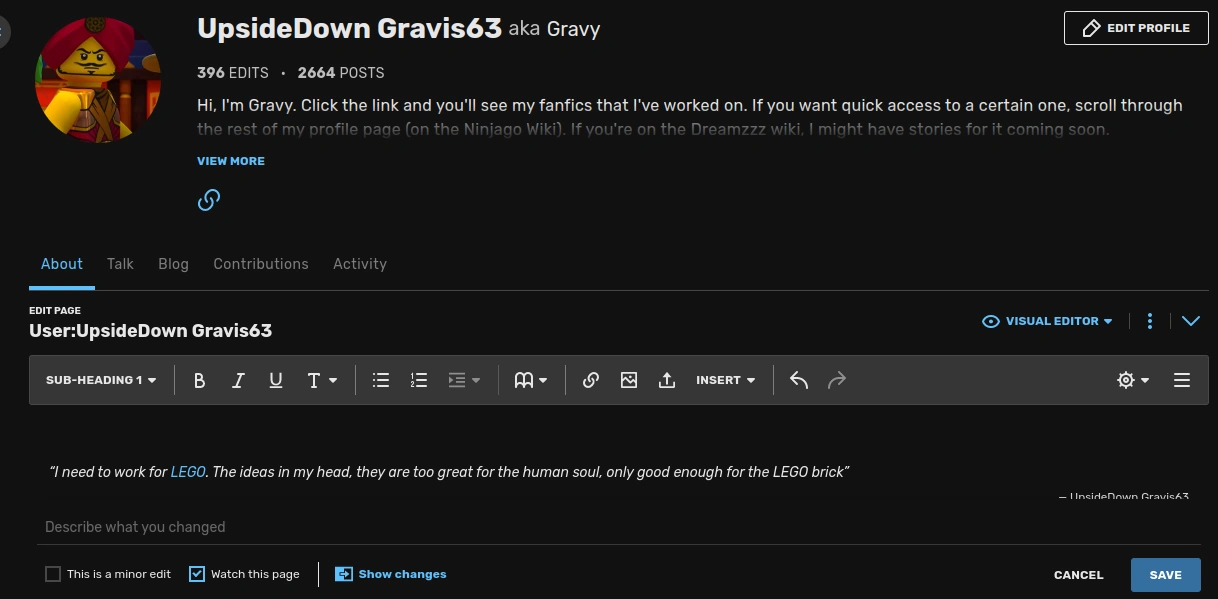 Editing Question | Fandom