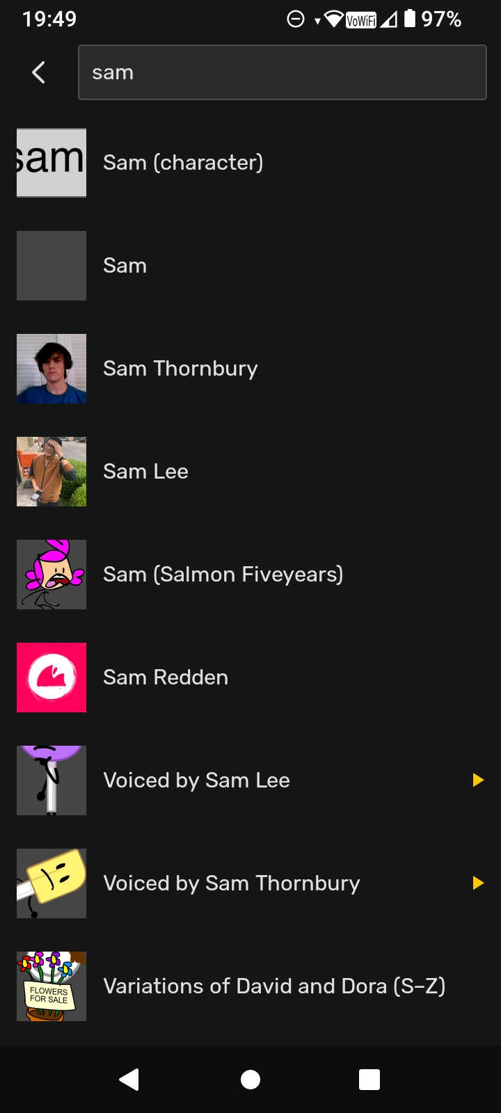 I HATE ALL OF THOSE SAMS I HATE SAM I HATE SAM | Fandom